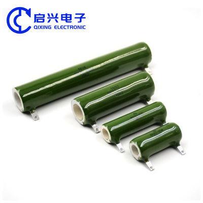 China RX20 High Power Ceramic Tubular Aging Discharge Load Test Wire Wound Resistor 25W 50W 100W 150W 200W for sale