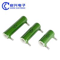 China RX20 Adjustable Wirewound Braking Resistor 100W High Power Ceramic with 375°C Rating for sale