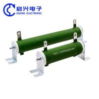 China RX20 Adjustable Wirewound Braking Resistor 100W High Power Ceramic with 375°C Rating for sale