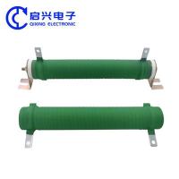 China RX20 Adjustable Wirewound Ceramic Braking Resistor 100W High Power 0.5-10KV Voltage Range for sale