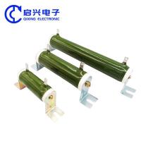 China RX20 Adjustable Wirewound Ceramic Braking Resistor 100W High Power 0.5-10KV Voltage Range for sale