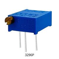 China 3296W Multi-Turn Cermet Trimmer Potentiometer 10kΩ Variable Resistor with 28±2 Turns and -55°C to +125°C Range for sale