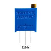 China 3296W Multi-Turn Cermet Trimmer Potentiometer 10kΩ Variable Resistor with 28±2 Turns and -55°C to +125°C Range for sale