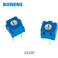 China 3266W 1k Ohm Multiturn Trim Potentiometer 0.25W 12 Turns Metal Glaze Variable Resistor for sale
