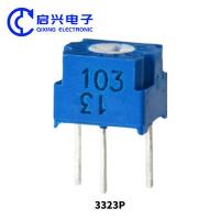 China C3305 Single Ring Glass Glaze Potentiometer 3x3mm Chip - 100Ω to 1MΩ Range, 0.1W Rated Power for sale