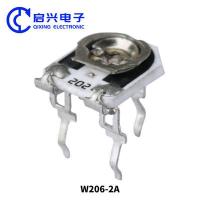 China C3305 Single Ring Glass Glaze Potentiometer 3x3mm Chip - 100Ω to 1MΩ Range, 0.1W Rated Power for sale