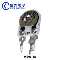 China C3305 Single Ring Glass Glaze Potentiometer 3x3mm Chip - 100Ω to 1MΩ Range, 0.1W Rated Power for sale