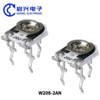 China C3305 Single Ring Glass Glaze Potentiometer 3x3mm Chip - 100Ω to 1MΩ Range, 0.1W Rated Power for sale