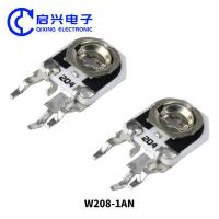 China C3305 Single Ring Glass Glaze Potentiometer 3x3mm Chip - 100Ω to 1MΩ Range, 0.1W Rated Power for sale