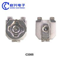 China C3305 Single Ring Glass Glaze Potentiometer 3x3mm Chip - 100Ω to 1MΩ Range, 0.1W Rated Power for sale