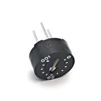 China C3305 Single Ring Glass Glaze Potentiometer 3x3mm Chip - 100Ω to 1MΩ Range, 0.1W Rated Power for sale