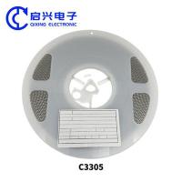 China C3305 Single Ring Glass Glaze Potentiometer 3x3mm Chip - 100Ω to 1MΩ Range, 0.1W Rated Power for sale