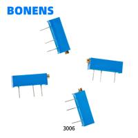 China 3386P Single Turn Trimming Potentiometer 0.5W 10% 10K Ohm Variable Resistor for sale