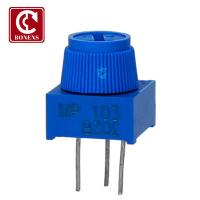 China 3386P Single Turn Trimming Potentiometer 0.5W 10% 10K Ohm Variable Resistor for sale