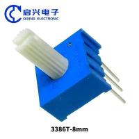 China 3386P Single Turn Trimming Potentiometer 0.5W 10% 10K Ohm Variable Resistor for sale