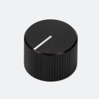 China Bakelite Plastic Potentiometer Knob 6mm Shaft KNP-20/KNP-21 Rotary Control 20mm Diameter 16mm Height for sale