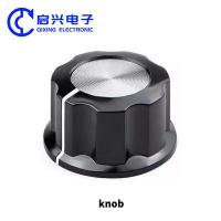 China Bakelite Plastic Potentiometer Knob 6mm Shaft KNP-20/KNP-21 Rotary Control 20mm Diameter 16mm Height for sale