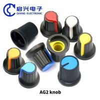 China Bakelite Plastic Potentiometer Knob 6mm Shaft KNP-20/KNP-21 Rotary Control 20mm Diameter 16mm Height for sale