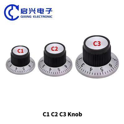 China KN-19-14 ABS Plastic Guitar Volume And Tone Amplifier Replacement Knobs for sale