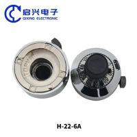 China KN-19-14 ABS Plastic Guitar Amplifier Knobs 19mm x 15mm with 6.4mm Bore for Volume and Tone Control for sale
