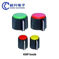 China KN-19-14 ABS Plastic Guitar Amplifier Knobs 19mm x 15mm with 6.4mm Bore for Volume and Tone Control for sale