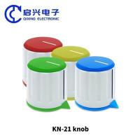 China KN15-Y-6 Potentiometer Knob 21mm Diameter 6mm Shaft Hole Bakelite Radio Control Knob with Pointer for sale