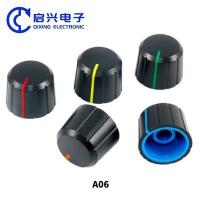 China Plastic Volume Control Knob 45x17mm for 6mm Round Shaft Potentiometer Encoder for sale