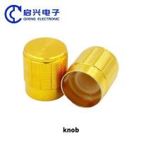 China Plastic Volume Control Knob 45x17mm for 6mm Round Shaft Potentiometer Encoder for sale