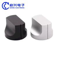 China Plastic Volume Control Knob 45x17mm for 6mm Round Shaft Potentiometer Encoder for sale