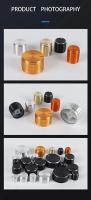 China Plastic Volume Control Knob 45x17mm for 6mm Round Shaft Potentiometer Encoder for sale