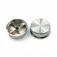 China Plastic Volume Control Knob 45x17mm for 6mm Round Shaft Potentiometer Encoder for sale
