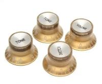 China Black Electric Guitar Knobs 6mm Spline Shaft Volume Tone Control Replacement 25.2mm Top Diameter for sale