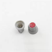 China AG1 D Shaft 15x16mm Plastic Potentiometer Knob Bicolor Plum Handle Switch Knob Cap for sale