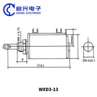 China 3590S-2-103L 10K Ohm Wirewound Potentiometer - 2W Rated Power, 3600° Rotation Angle for sale