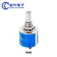 China WXD3540 10KΩ 10-Turn Wire Wound Precision Potentiometer 2W Power Rating 3600° Rotation for sale