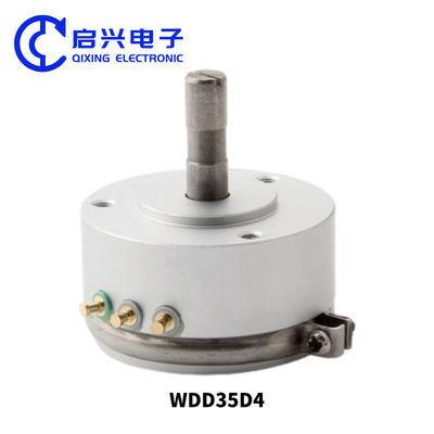 China WDD35D4 1K/2K/5K/10K Conductive Plastic Potentiometer 19mm Short Axis Angle Sensor Displacement WDD35D-4 Linear 0.1% for sale