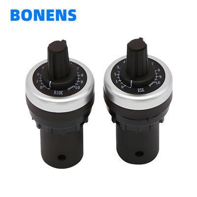 China BONENSVariable Speed 2K Potentiometer, Single Circle Adjustable Potentiometer LA42DWQ-22 1K 2K 5K 10K 20K 100K 500k for sale