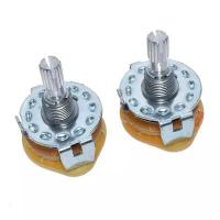 China RS25 Rotary Selector Switch 2-4 Pole 2-12 Position 6mm Shaft 500V 10A for sale