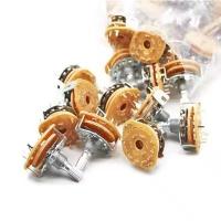 China RS25 Rotary Selector Switch 2-4 Pole 2-12 Position 6mm Shaft 500V 10A for sale