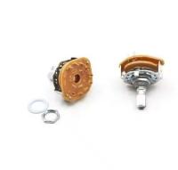 China RS25 Rotary Selector Switch 2-4 Pole 2-12 Position 6mm Shaft 500V 10A for sale