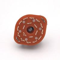China RS25 Rotary Selector Switch 2-4 Pole 2-12 Position 6mm Shaft 500V 10A for sale