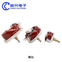 China BC1 Porcelain Disk Variable Resistor 25W-2000W with 1Ω-5KΩ Resistance Range and Custom Ceramic Materials for sale