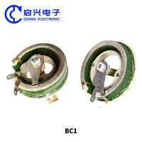 China BC1 Disk Adjustable Resistor 25W-2000W Power Range 1Ω-5KΩ Resistance Porcelain Sliding Rheostat for sale