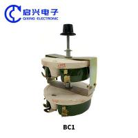China BC1 Disk Adjustable Resistor 25W-2000W Power Range 1Ω-5KΩ Resistance Porcelain Sliding Rheostat for sale