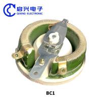 China BC1 Disk Adjustable Resistor 25W-2000W Power Range 1Ω-5KΩ Resistance Porcelain Sliding Rheostat for sale