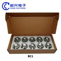 China BC1 Disk Adjustable Resistor 25W-2000W Power Range 1Ω-5KΩ Resistance Porcelain Sliding Rheostat for sale