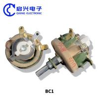China BC1 Disk Adjustable Resistor 25W-2000W Power Range 1Ω-5KΩ Resistance Porcelain Sliding Rheostat for sale