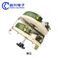 China BC1 Disk Adjustable Resistor 25W-2000W Power Range 1Ω-5KΩ Resistance Porcelain Sliding Rheostat for sale