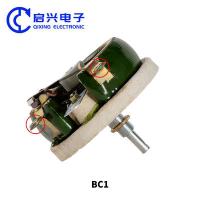 China BC1 Disk Adjustable Resistor 25W-2000W Power Range 1Ω-5KΩ Resistance Porcelain Sliding Rheostat for sale