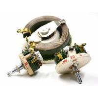 China High Power Ceramic Variable Wirewound Resistor Adjustable Rheostat 1k Ohm 100W for sale